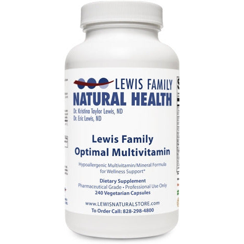Lewis Family Optimal Multivitamin, 240 capsules - LewisNaturalStore.com