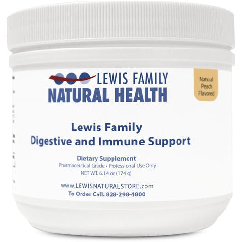 Lewis Family Digestive and Immune Support, Peach Flavor ...